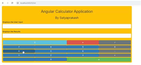 Build Calculator Application Using Angular And Bootstrap