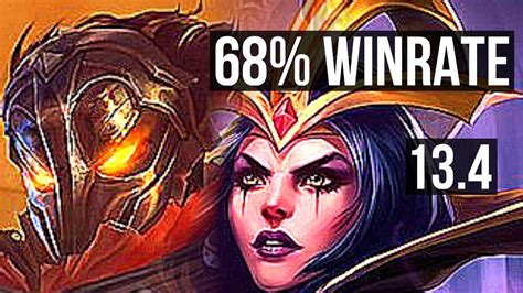 VIKTOR Vs LEBLANC MID 5 0 8 68 Winrate KR Grandmaster 13 4