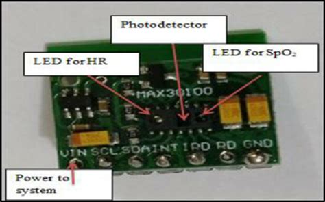The Max30100 Pins Description Auto Calculate The Percentage Of Oxygen