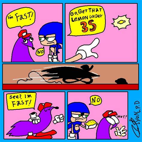 Snick Is Fast Sonic Vs Snick Comics 1 By Lyonspd On Deviantart