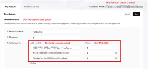 how to set up a tron multisig account tronscan support center