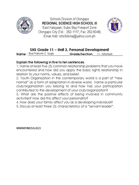 unit 3 assessment pdf