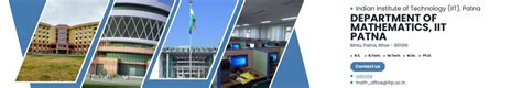 Department Of Mathematics Iit Patna Linkedin