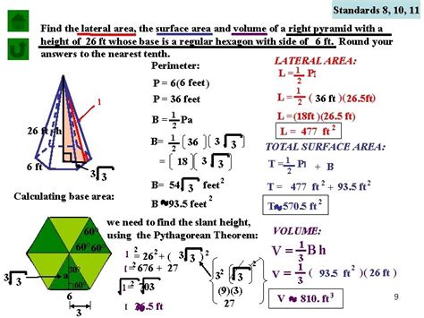 Standards 8 10 11 Classifying Solids Classifying Pyramids