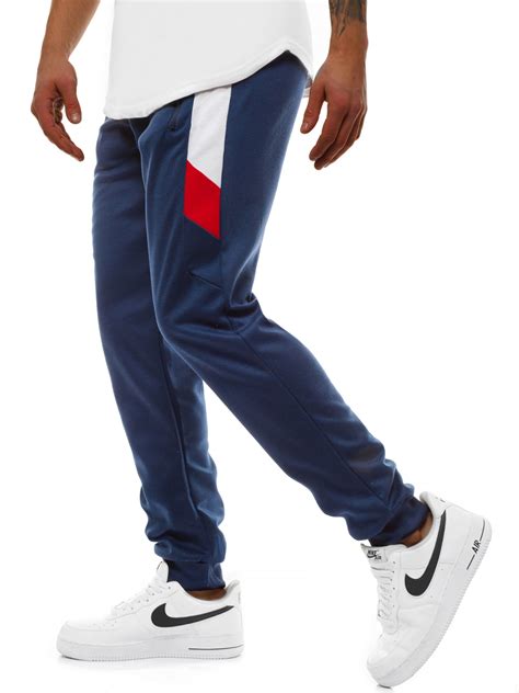 Pantalon De Survêtement Homme Bleu Foncé Ozonee Jsjz11026 Ozonee