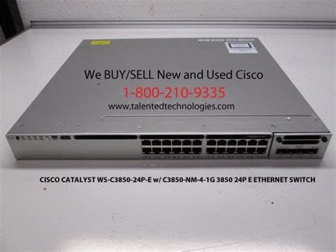 We BUY SELL New And Used Cisco Talentedtechnologies