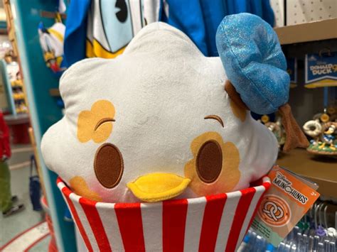New Donald Duck 90th Anniversary Munchlings Plush At Disneyland Resort