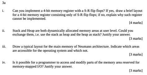 Solved За I Can You Implement A 4 Bit Memory Register With