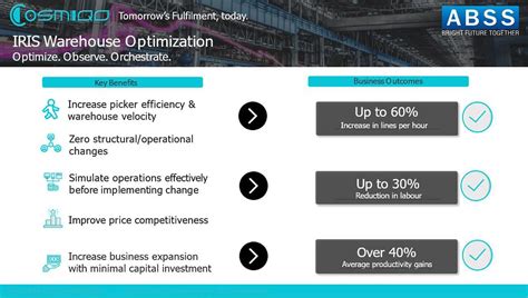 Abss ผู้นำด้านบริการบาร์โค้ดโซลูชั่น ต่อยอด แวร์เฮาส์ ออโตเมชั่น โซลูชั่น Abss