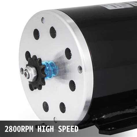 Vevor 36v Dc Electric Brushed Speed Motor 800w And Controller Go Kart