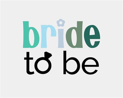 Premium Vector Bride To Be Name Bridal Party Quote Retro Colorful