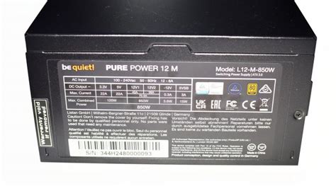 Be Quiet Pure Power M W Atx Psu Review