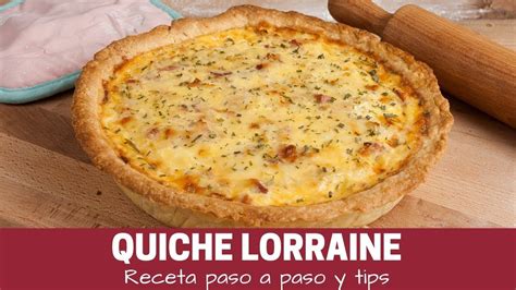 Como Hacer Quiche Lorraine Receta Facile De Tarta Salada Receitas