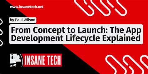 From Concept To Launch The App Development Lifecycle Explained