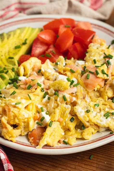 Smoked Salmon Breakfast Scramble Sprinkled With Balance