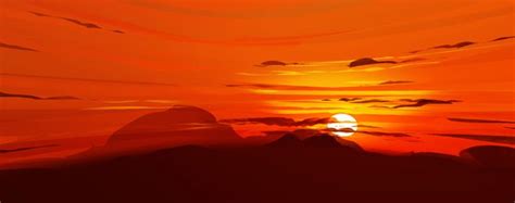 Cartoon Skybox Sunset 2d Sky Unity Asset Store Sunset Cartoon