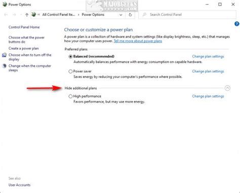 How To Change Power Plan Settings In Windows MajorGeeks
