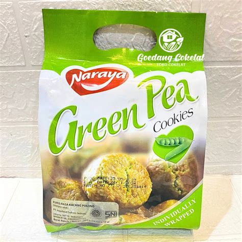 Jual Naraya Cookies 280gr Rasa Green Pea Yam Cheese Chocolate Peanut