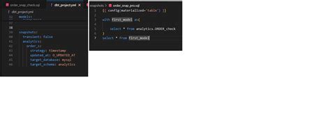 How To Configure Snapshot In Dbtprojectyml File Help Dbt