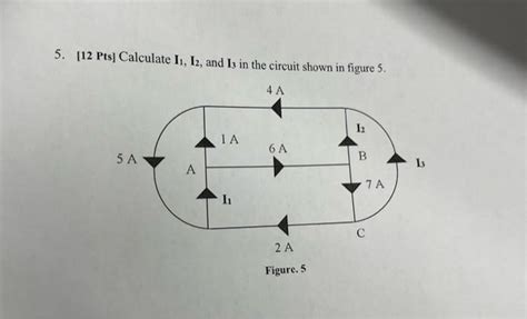 Solved Pts In The Circuit Shown In Figure Write The Chegg Com