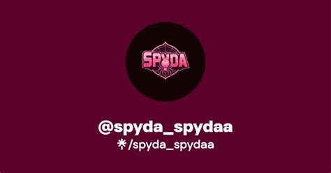 Spyda Spydaa Tiktok Twitch Linktree