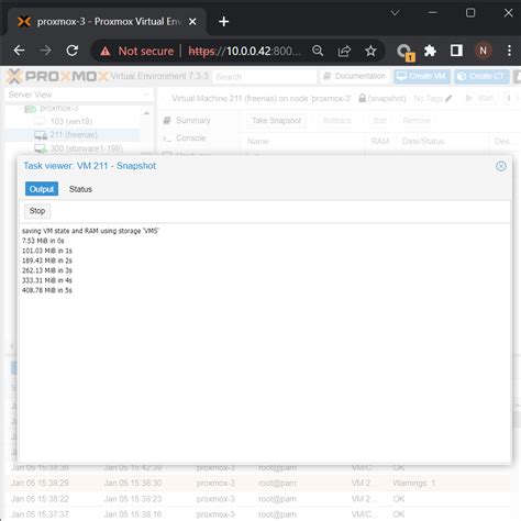 Snapshot On Proxmox Ve Tech Blog Pansolusi