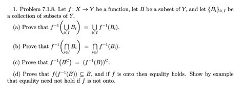 Solved ιεΙ 1 Problem 718 Let Fx Y Be A Function Let