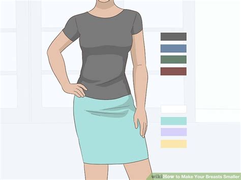 Ways To Make Your Breasts Smaller WikiHow