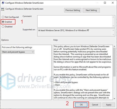 FIXED Windows SmartScreen Can T Be Reached Right Now Driver Easy