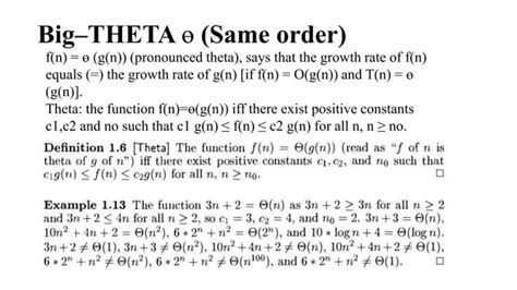 Asymptotic Notationsbig O Omega Theta Pptx Business Accounting