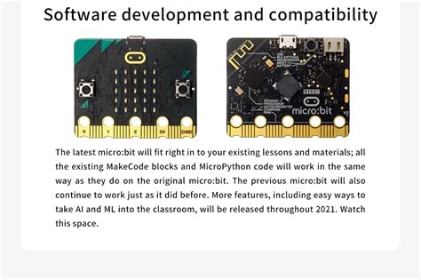 Bbc Microbit V2 Micro Bit V2 V1 5 Development Board Updated From Education Program Learning Kit