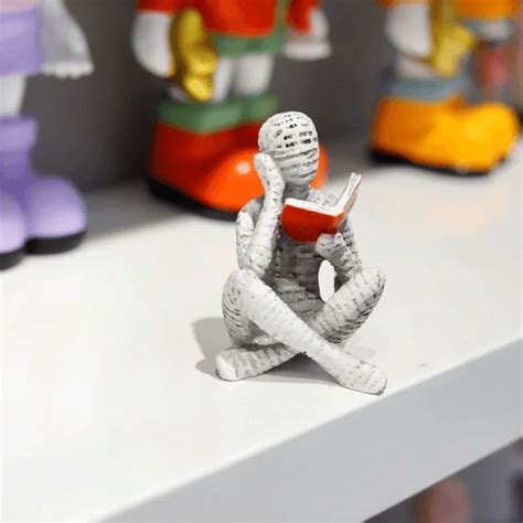 Reading Woman Thinker Statue Inspire Uplift