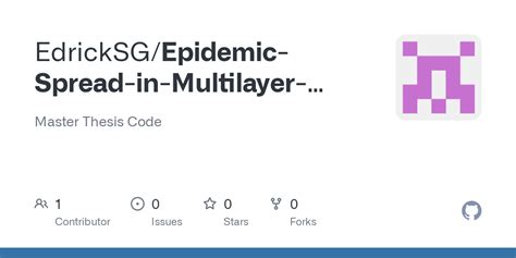 Github Edricksgepidemic Spread In Multilayer Transport Network