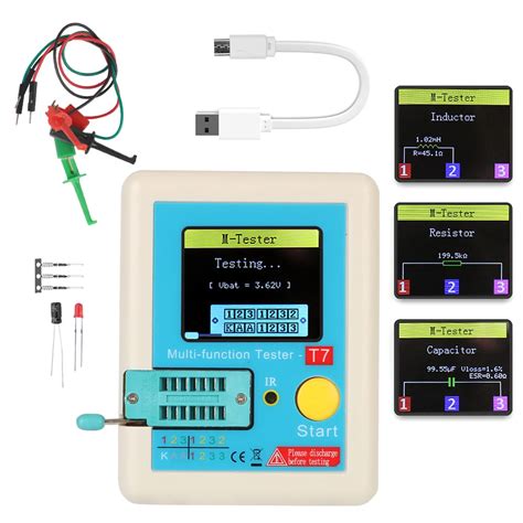 Capacitance Resistor Transistor Testers Tester Multimeter