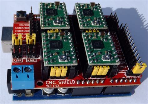 Details About Arduino Cnc Shield V351 Grbl V11 Compatible Uses Pololu Drivers More