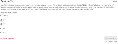 Solved What Is The Correct Answer Choice Chegg Com