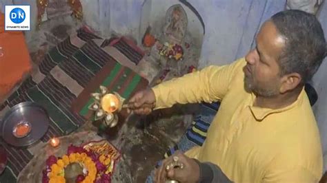 Up Several Devotees Offer Prayer At Shiv Hanuman Mandir In Sambhal