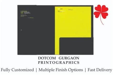 Custom Folders Folders Printing At ₹ 40 Piece In Gurugram Id