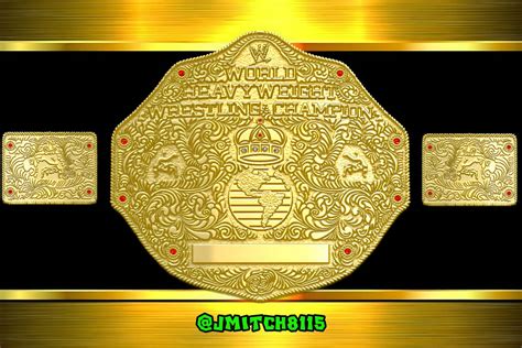 World Heavyweight Championship Wwe By Jmitch8115 On Deviantart
