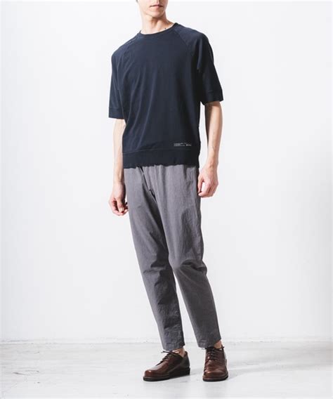 Quadro（クオドロ）の「ステッチ裏毛5分袖クルーネックプルオーバー（tシャツカットソー）」 Wear