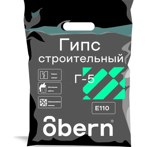 Гипс Obern белый 5 кг 22202 - выгодная цена, отзывы, характеристики ...