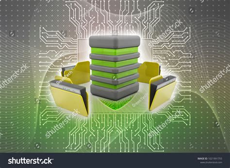 Computer Network Data Sharing Data Sharing Stock Illustration 1021991755 Shutterstock