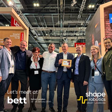 shape robotics on linkedin techducation bett2024 edtech