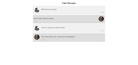 Chat Box With CSS TechNology