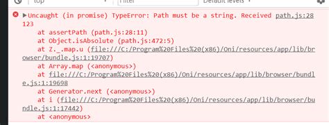 Oni Wont T Open When Passed A Number As First Parameter Issue 2584
