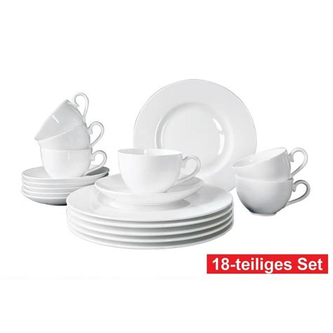 Villeroy Boch Kaffeeservice 18 Teilig Royal Bone China Weiß von ...