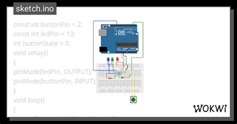Seatwork 3 Multiple Led Controlled By Single Pushbutton Wokwi