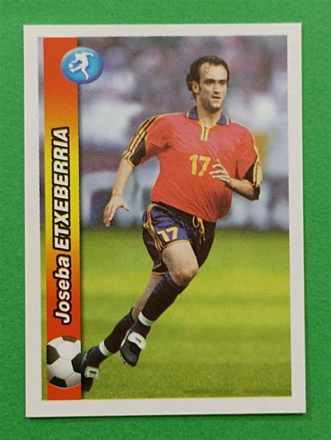 2002 Navarrete Korea Japan World Cup FIFA Ax Sticker 077 JOSEBA