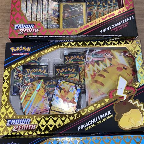 Mavin Pokémon Crown Zenith Pikachu Vmax Shiny Zacian Shiny Zamazenta
