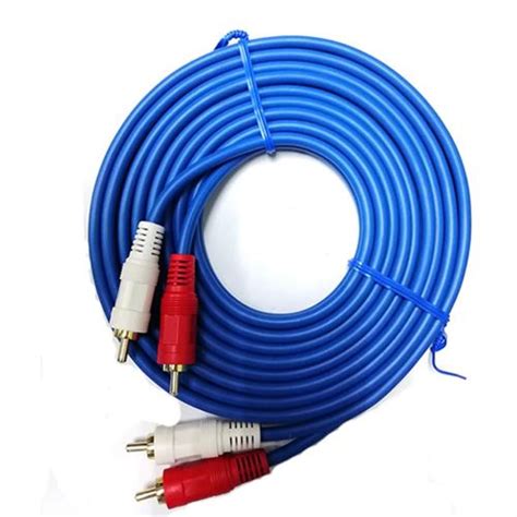 Geeko Audio 2 X Rca Male Cable With Ground Bioniq Shop